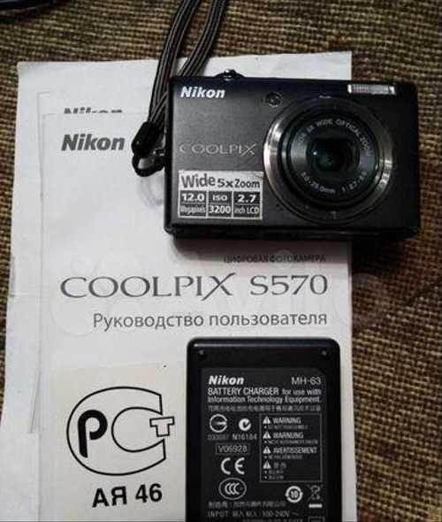 Фотоаппарат Nikon S 570, Samsung F-111