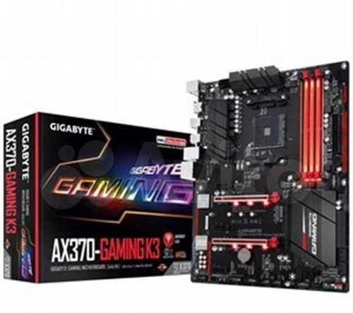 М.пл. gigabyte GA-AX370-Gaming K3 (Socket AM4/AMD X370/4xDDR4/2xPCI-Ex16/3xPCI-Ex1/M.2/SB7.1/glan/hdmi/ATX) RET