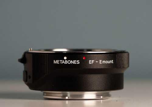 Metabones EF-E mount adapter (Mark III)