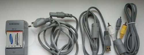 Зарядное, акб, USB и AV кабели от Samsung L700