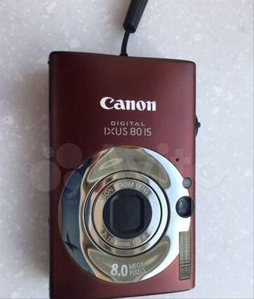 Фотоаппарат Canon ixus 80IS