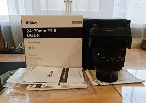 Обмен Обьектив Sigma 24-70mm f/2.8 DG DN Art Sony
