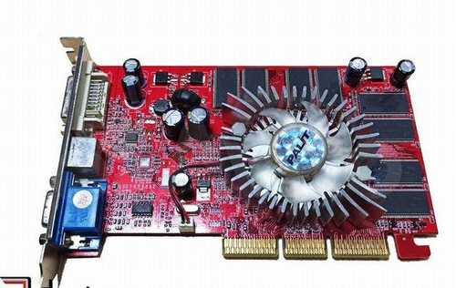 Видеокарта AGP GeForce FX5500 128Mb