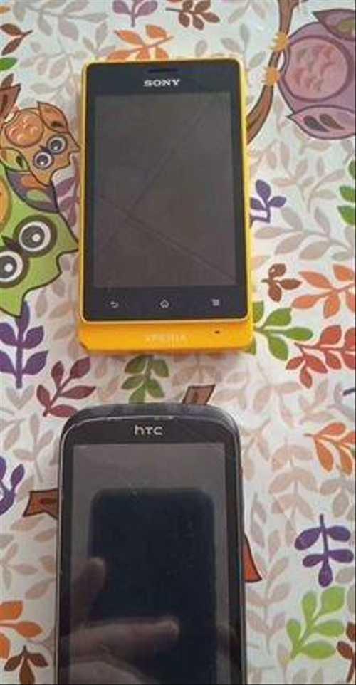 Телефон HTC Desire C, Sony Xperia ST27i