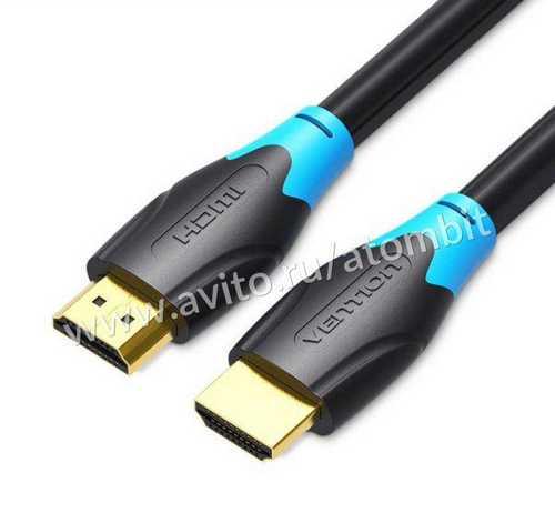 Кабель hdmi v2.0 1,5 м, Vention (пакет)