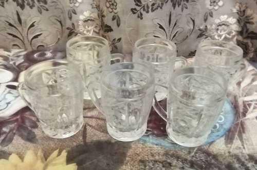 Кружечки хрустальные СССР