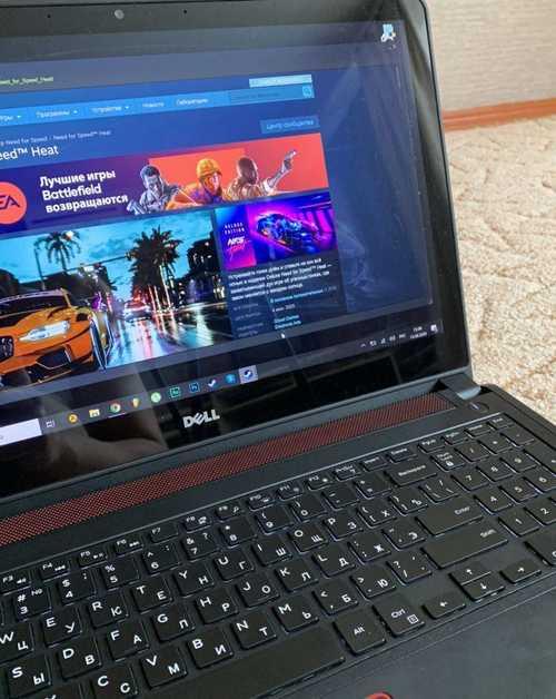 Мощный игровой ноутбук dell Inspiron15 (i7)