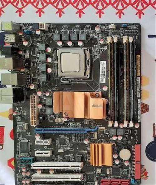 Связка на LGA 755, Asus P5QL-E, Intel Core 2Quadro