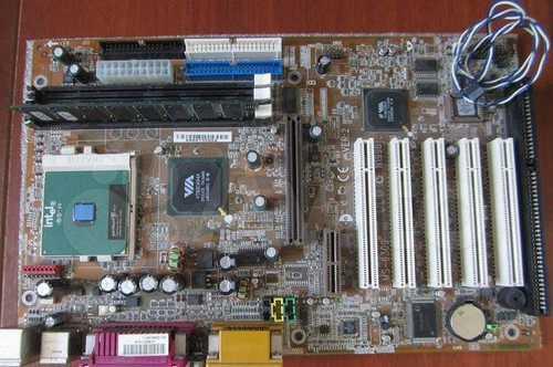 Материнская плата s370 Pentium III 733 MHz