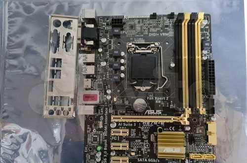 Asus H87M-E LGA 1150 4xDDR3 проверка