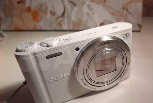 Фотоаппарат компактный Sony CyberShot WX350 White
