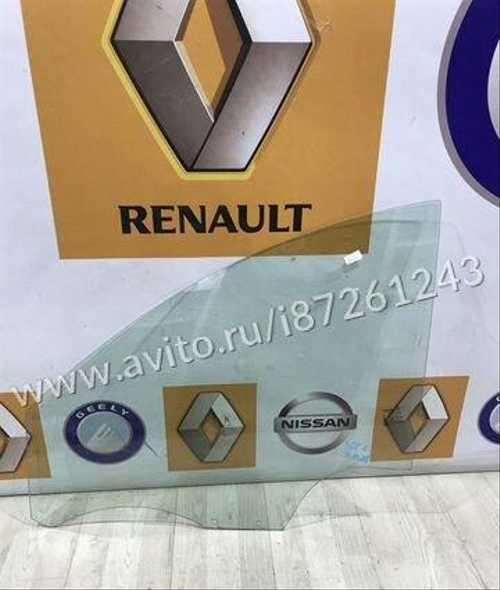 Стекло боковое двери Renault logan 2 Лев