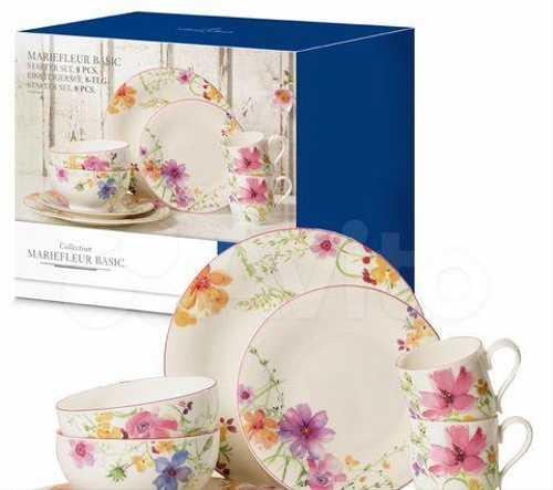 Набор Villeroy Boch Mariefleur Basic 8 предметов