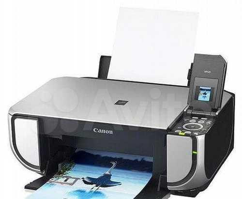 Принтер не печатает Canon mp520