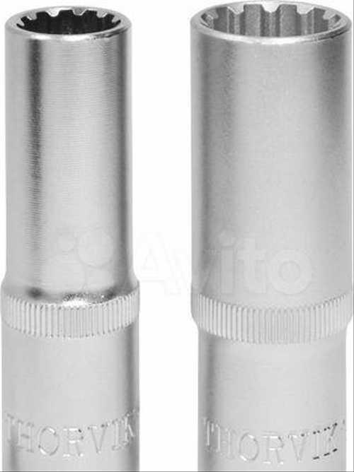 Головка торцевая глубокая MultiProf 1/2 DR 19 мм thorvik MP11219