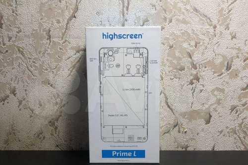 Смартфон Highscreen Prime L c 5 дюймовым экраном