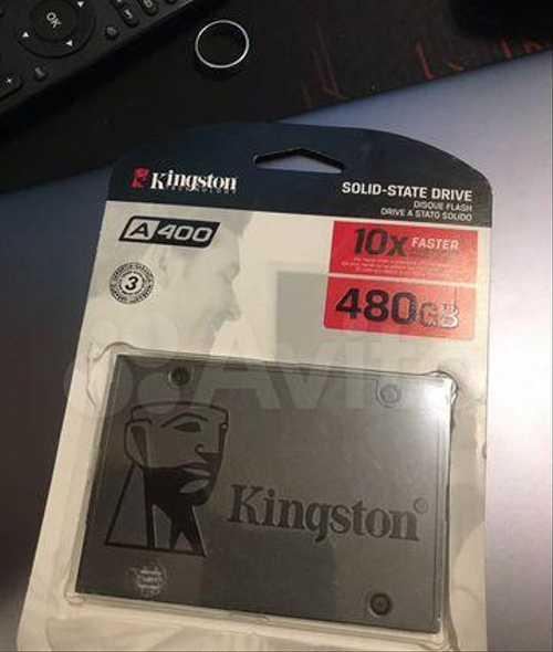 Твердотельный накопитель kingston 480 gb sa400s37 480g