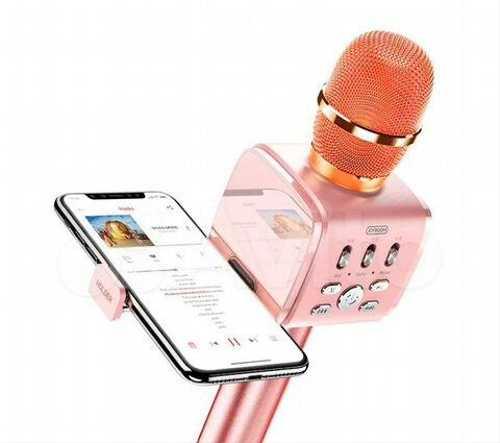 Караоке-микрофон колонка Joyroom JR-MC3 Pink