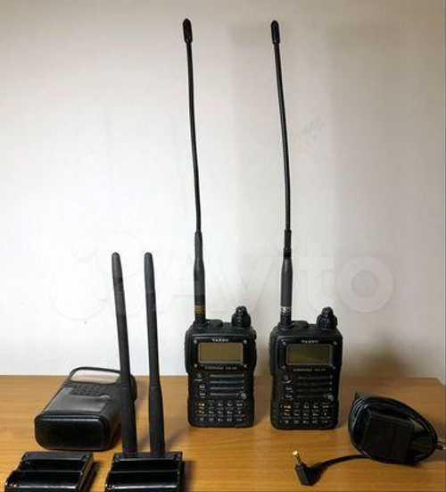 Комплект из двух раций Yaesu VX-7R + аксессуары