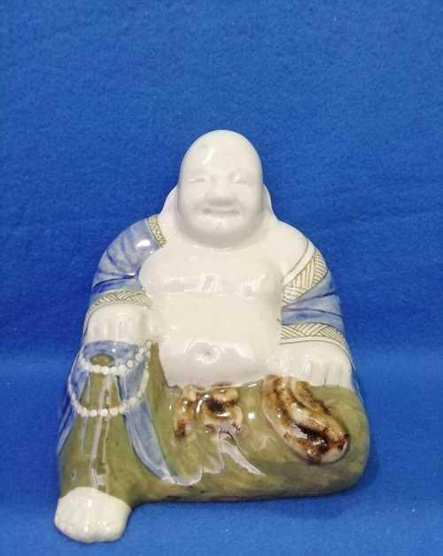 Статуэтка фарфоровая Хоттей (Будда) Старый Китай