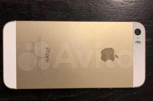 Корпус iPhone 5s Gold