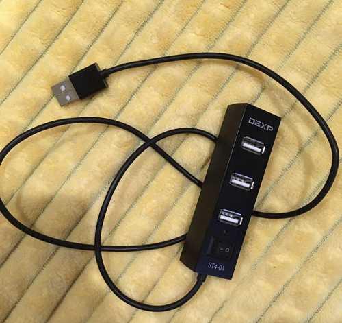 USB-разветвитель dexp BT4-01
