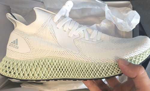 Кроссовки Adidas alphaedge 4D white reflective