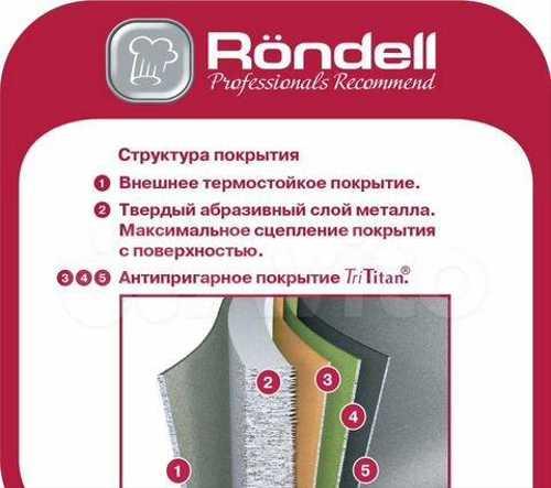 Вок с/кр 32 см 4,6 л Rondell RDA-114