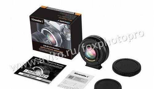 Commlite CM-EF-FX Booster Canon EF/EF-S lens to Fu