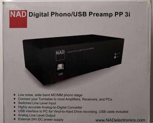 NAD PP 3i Фонокорректор Digital phobo/USB preamp