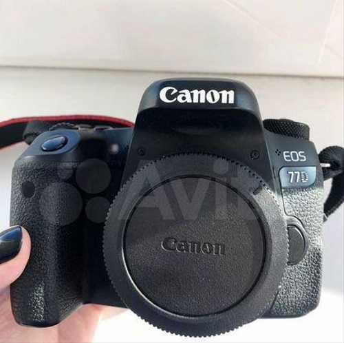 Фотоаппарат Canon 77D Body