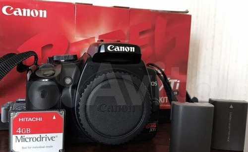 Зеркальный фотоаппарат Canon EOS Rebel XTi