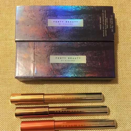 Сет помад Fenty Beauty Frosted Metal Lipstick Set