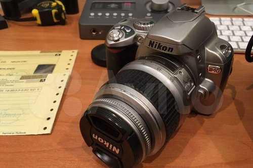 Nikon D40 silver Kit