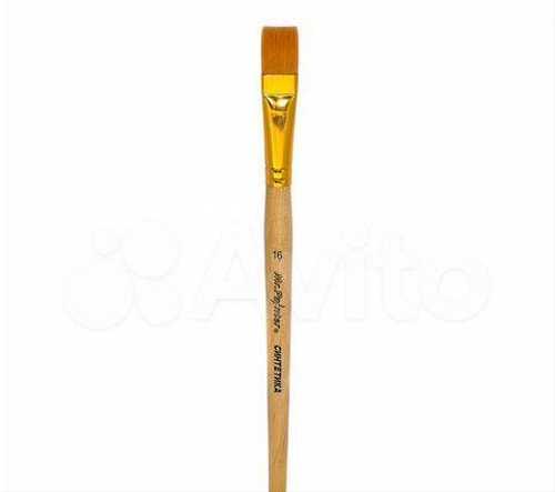 Набор кистей Mr.Painter синтетика, плоские, 5 шт, короткая ручка, №16 (SBF 204-16)