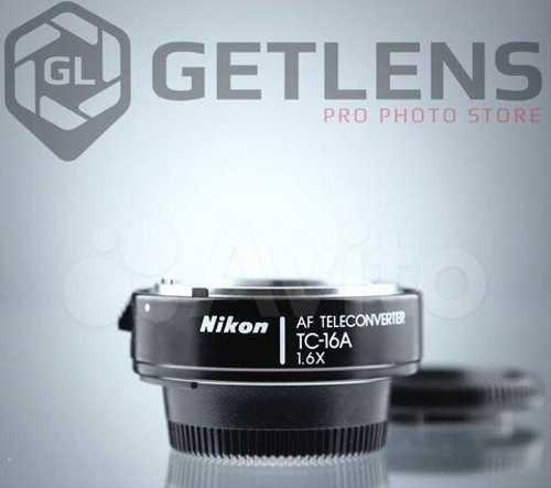 Телеконвертер Nikon TC-16A (гарантия 6мес)