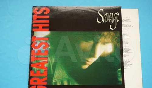Savage -1989"Greatest Hits" -Euroenergy Italy -LP
