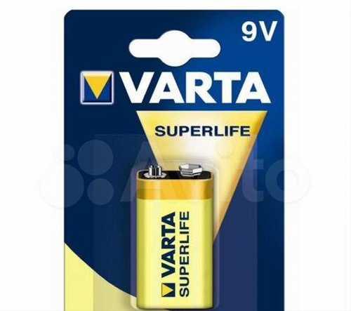 Батарейка Varta Superlife 6F22 BL1 Оптом