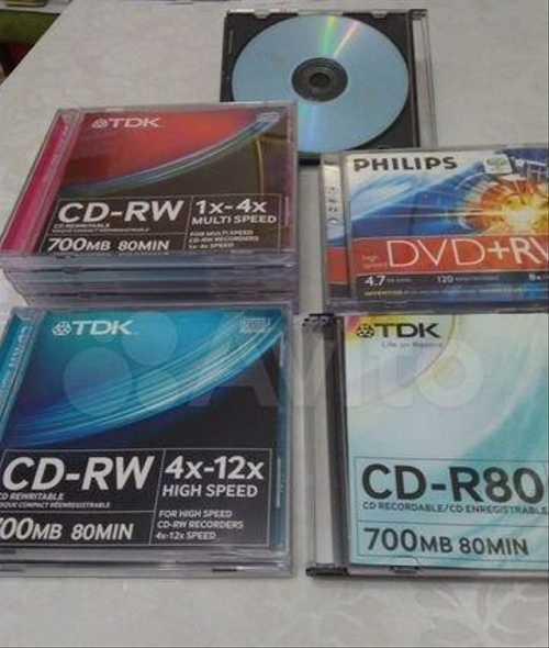 Диски CD-RW, DVD-RW, DVD-R