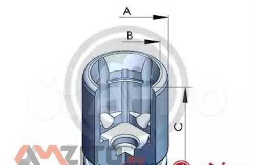 Autofren D025233 поршень суппорта, заднего