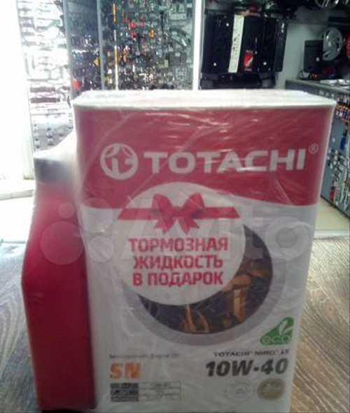 Масло totachi niro LV Semi-Synthetic SN/CF 10W40