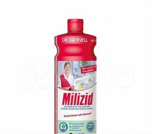 Профессиональное кислотное средство для чистки сантехники Dr. Schnell "Milizid", 1 л