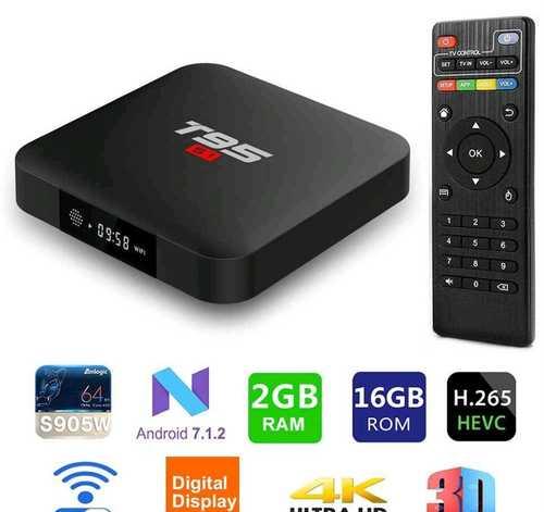 Android TV box T95 S1. Новый