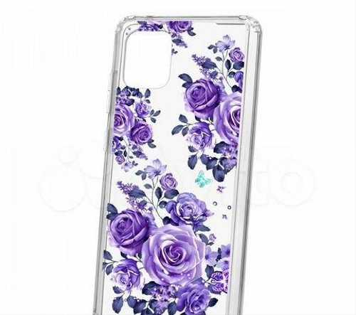 Чехол-накладка Samsung Galaxy Note 10 Lite Kruche Print Roses