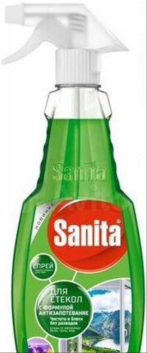 Чистящее средство для стекол "Sanita (Санита). Скандинавская весна", спрей, 500 мл