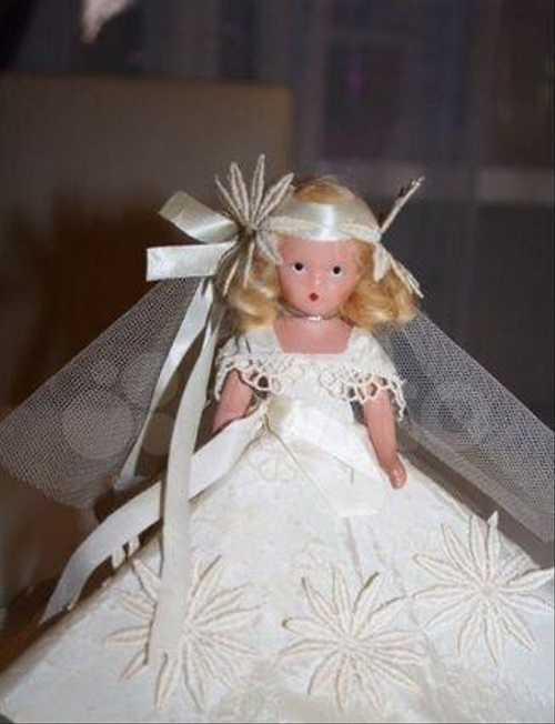 Старинная паричковая кукла Nancy Ann Storybook