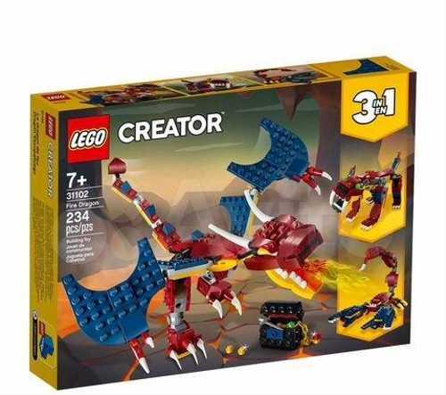 Lego Creator Огненный дракон 31102
