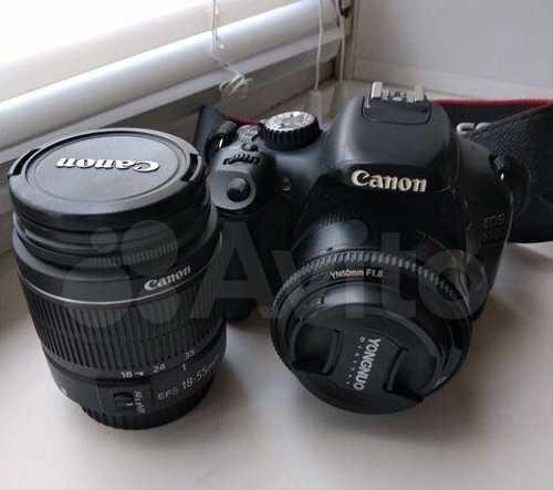Зеркальный фотоаппарат canon 550d EOS