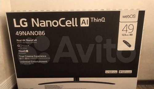 Телевизор LG 49nano866NA/ 4K TV 2020 Model