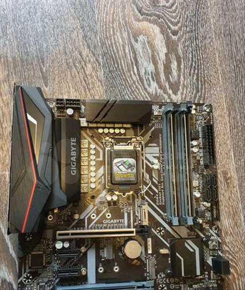 Gigabyte z390m gaming 2шт